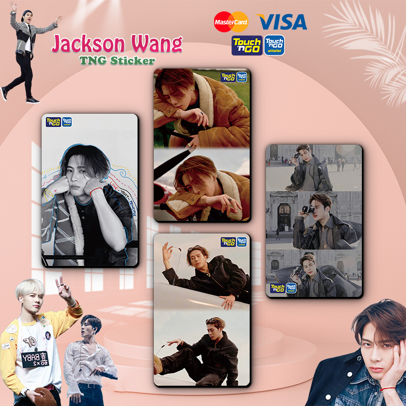 Jackson Wang Tng Sticker - Tng Touch N Go/Bank Card Sticker Cover (ซื้อ ...