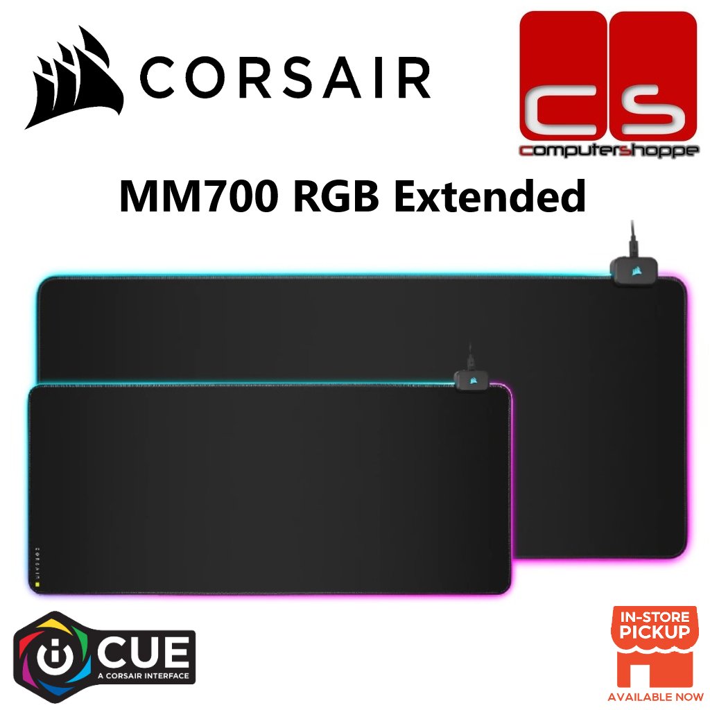 Corsair MM700 RGB Extended Cloth Series แผ่นรองเมาส์สําหรับเล่นเกม ...