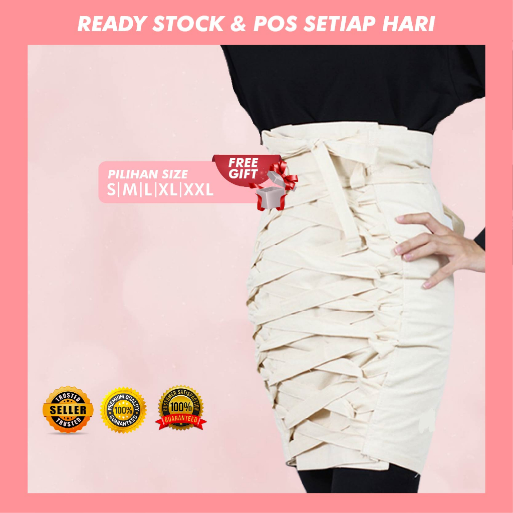 Bengkung BERSALIN TRADISIONAL (KAIN TEBAL BELACU) S TO XXL SIZE ...