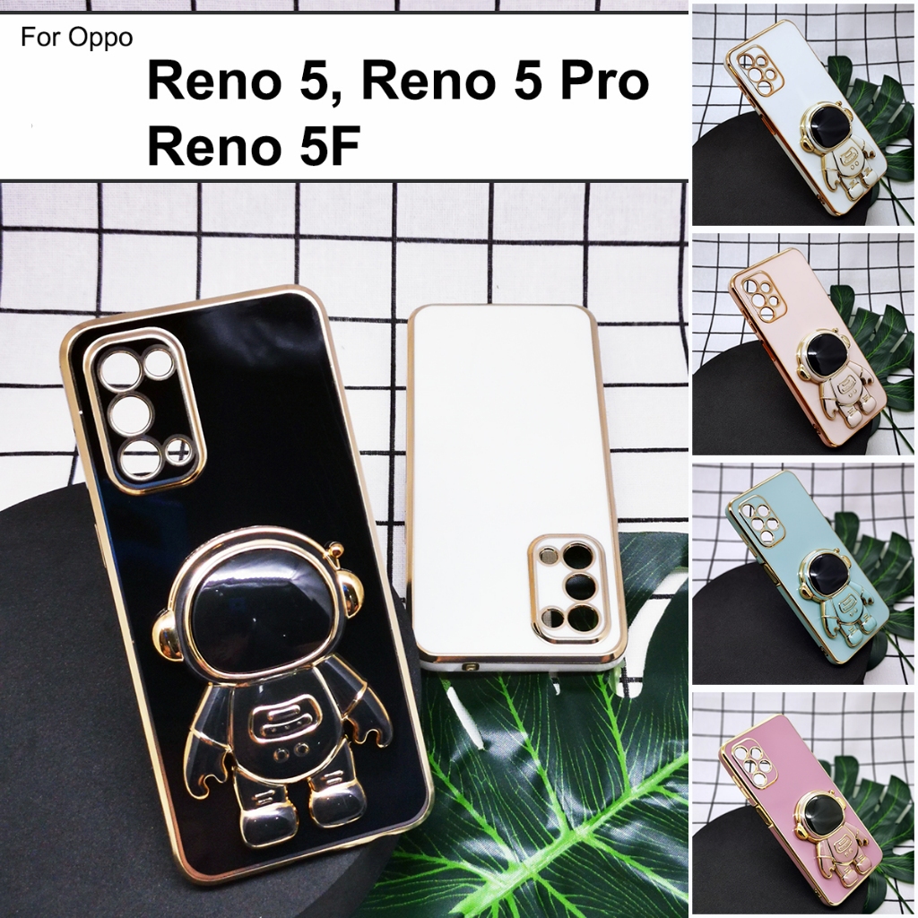 Oppo Reno5 Reno 5 Pro Reno 5F Reno5 F น่ารัก Spaceman ขาตั้งโทรศัพท์ ...