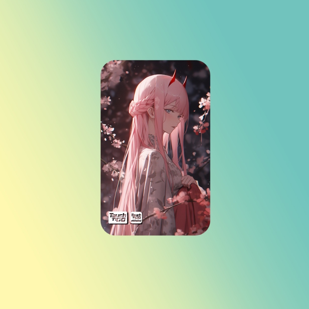 ( Zero TWO Series 2 ) สติกเกอร์ฟิล์ม ลาย Touch n Go CARD TNG MASTER ...