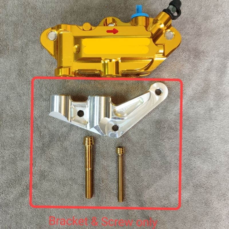 ขายึด & สกรูเบรค Caliper 4 หม้อ Suzuki Raider R150 FI Belang 150 ...