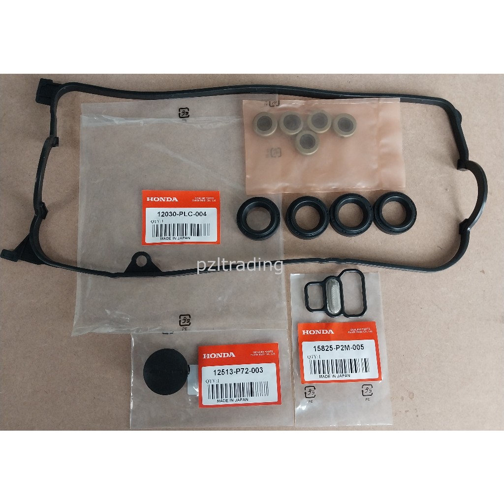 Honda Civic ES 1.7 Stream RN1 D17A ฝาครอบวาล์วปะเก็นชุด ES1 ES3 RS ซีล ...