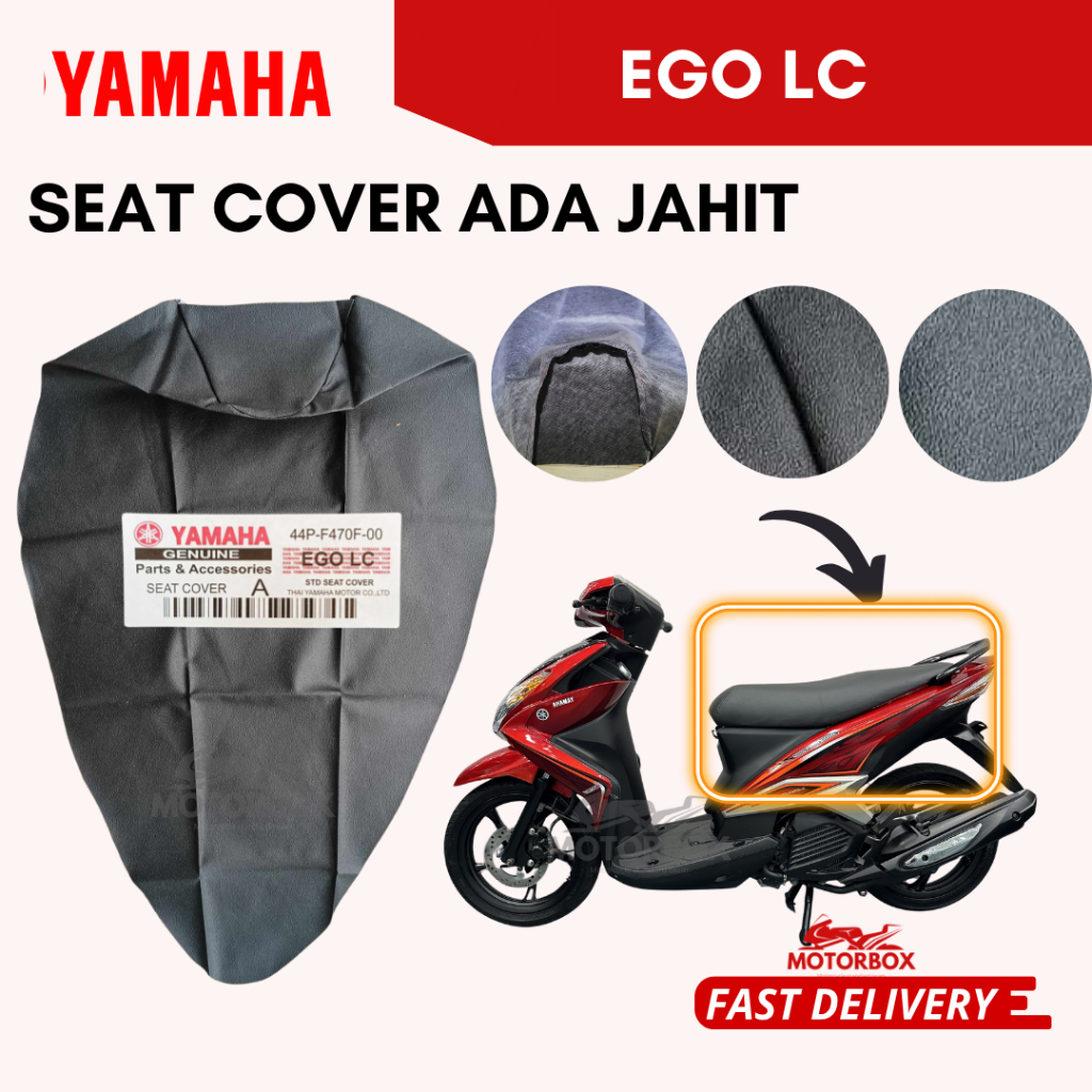 ฝาครอบที่นั่งรถยนต์ สําหรับ YAMAHA EGO LC EGO-LC TEMPAT DUDUK KAIN ...