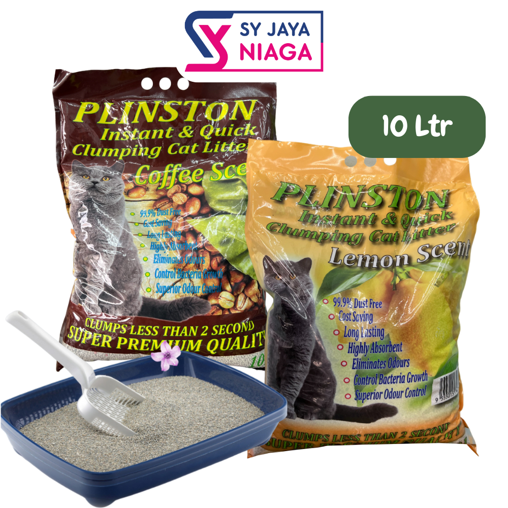 Palt Plinston Bentonite ทรายแมว 10 ลิตร กาแฟ มะนาว ทราย สัตว์เลี้ยง ...