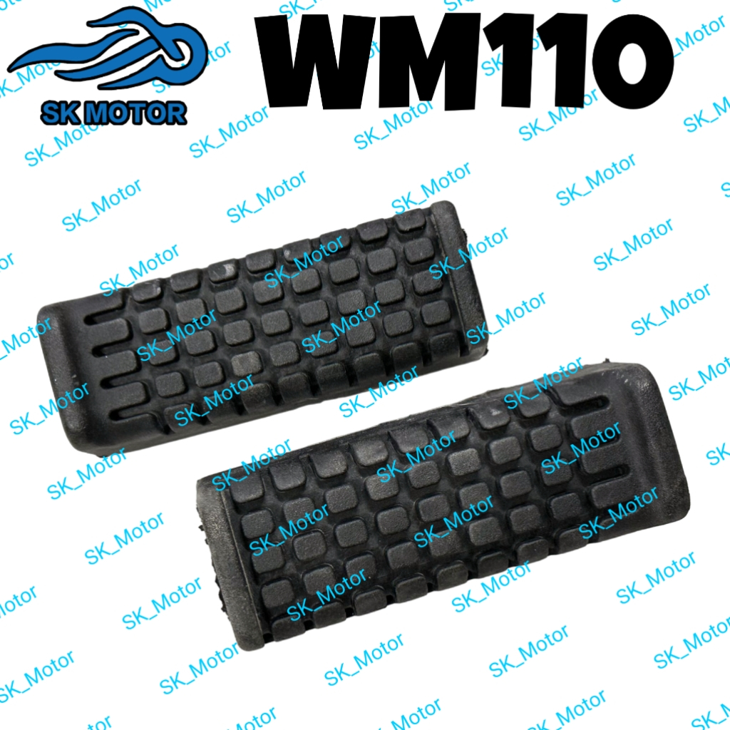 Wmoto WM110 WM 110 ขาตั้งยางด้านหน้า / แป้นเหยียบยาง / ยางพักเท้า / ยาง ...