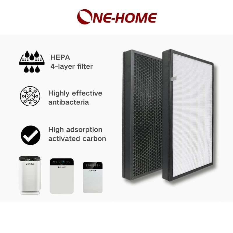 One HOME เครื ่ องฟอกอากาศ HEPA Filter Anti-Bacterial/Anti-Formaldehyde ...