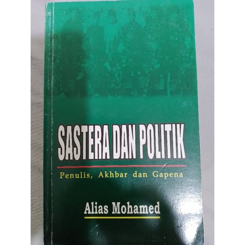 หนังสือพิมพ์ และ Gapena- Dr Aka Mohamed Sastera And Politics | Shopee ...