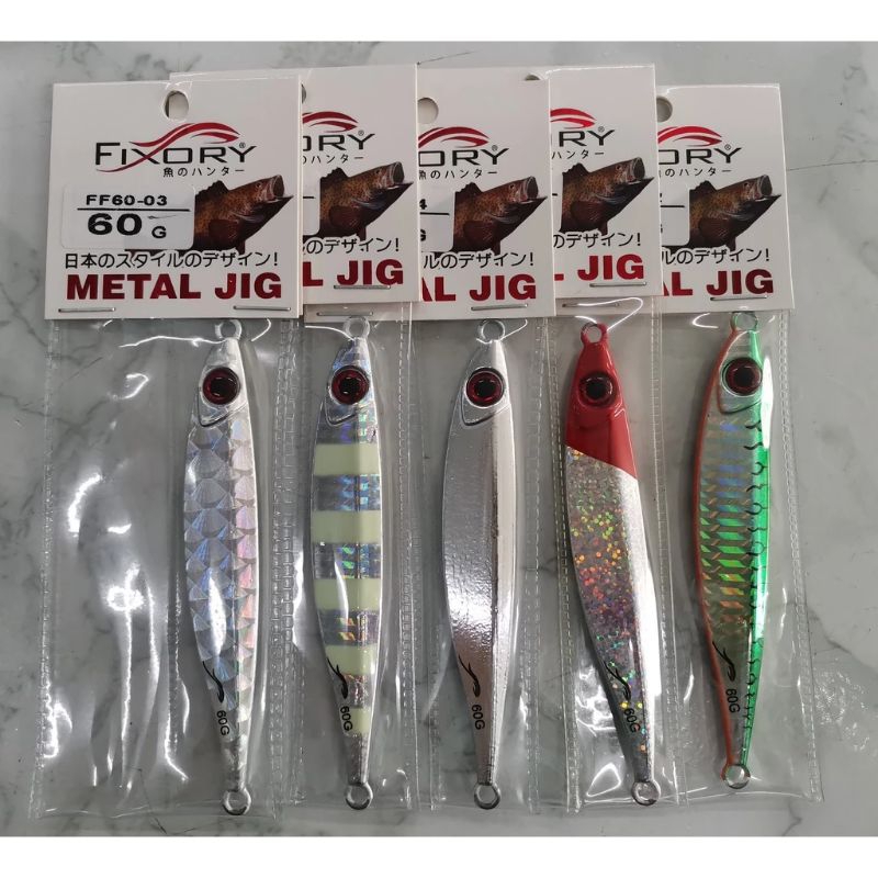 Fixory Metal Jig 40g/60g | Shopee Thailand