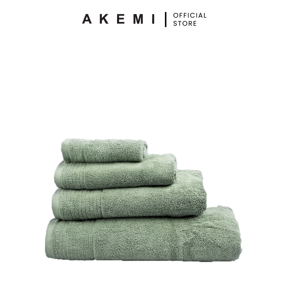 Akemi Luxe Luxor ผ้าเช็ดมือผ้าฝ้ายอียิปต์ (41ซม. x 76 ซม.) | Shopee Thailand