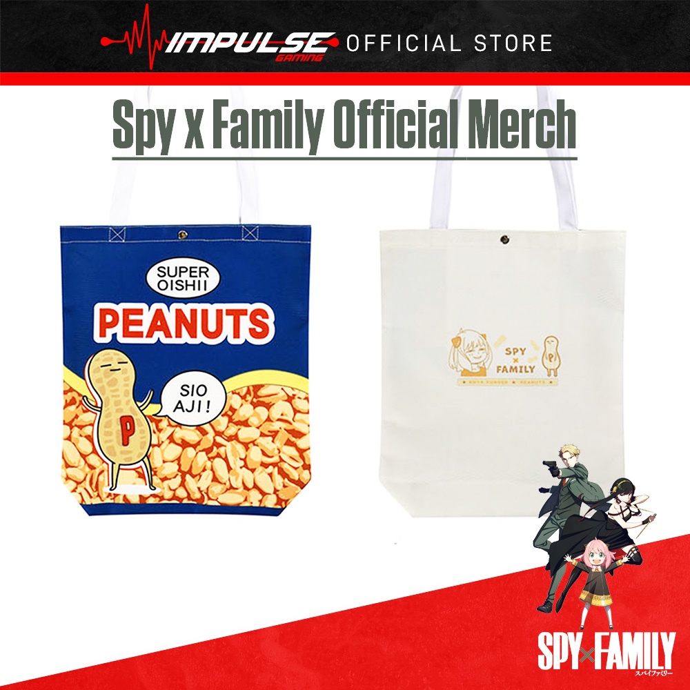 Official Merch SPY x Family Merch Super Oishii Peanut กระเป๋าโท้ท ...