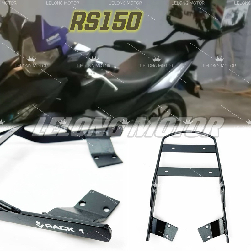 Honda RS150 V1 V2 MONTRACK ADVANCE MONO RACK BOX CARRIER RS150R RS 150 ...