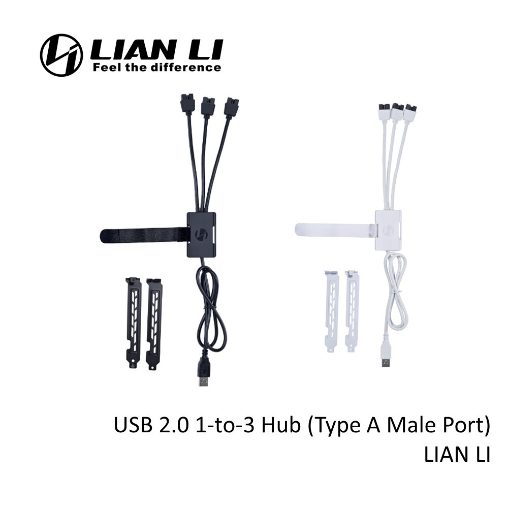 อุปกรณ์เสริม LIAN LI USB 2.0 ฮับ 1 ถึง-3 (พอร์ต Type A ตัวผู้) | Shopee ...