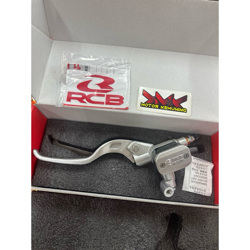 Rcb MASTER PUMP E3 ( SILVER ) 14 มม. MASTER PAM RACINGBOY Y15 Y16 LC 135LC VARIO150 VARIO 160 ...