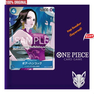 Boa Hancock (Parallel) AA Character OP02-059 UC ฟรีตัวโหลดบน optcg การ์ดวันพีซ | Shopee Thailand