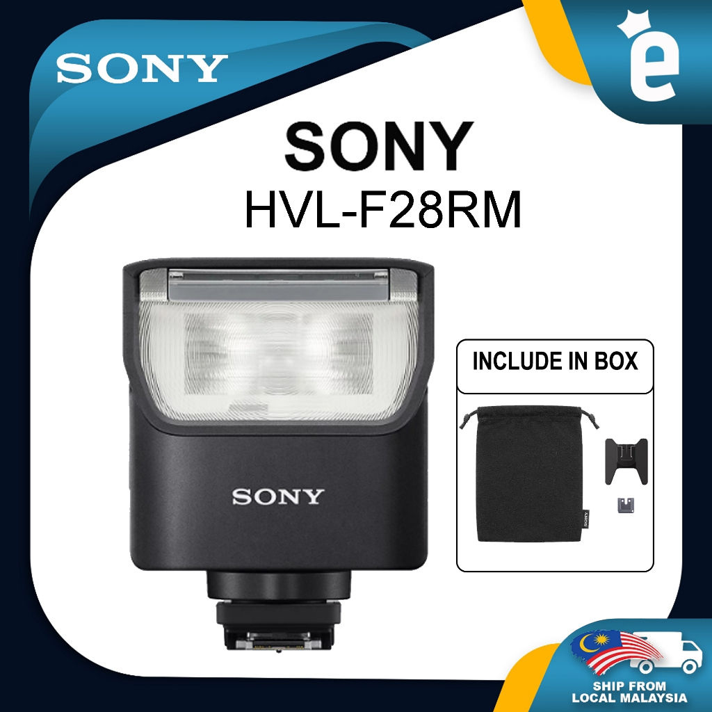 Sony HVL-F28RM & F28M แฟลชภายนอกพร้อมระบบควบคุมวิทยุไร้สาย - Sony Warranty | Shopee Thailand