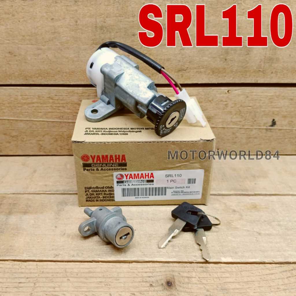ชุดสวิตช ์ หลัก YAMAHA LAGENDA SRL110 Key LOCK Kunci จุดระเบิดสวิตช ์ ...