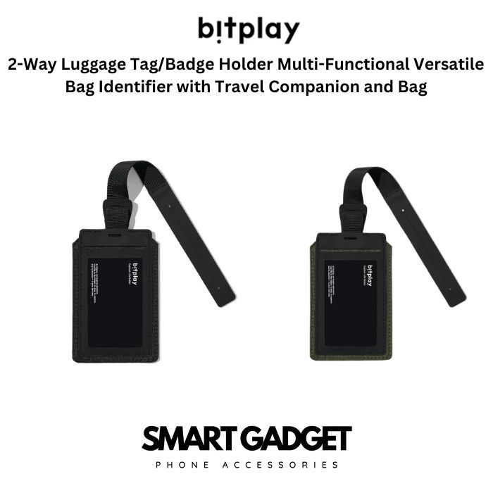 Bitplay แท็กกระเป๋าเดินทาง 2-Way/ผู้ถือป้ายอเนกประสงค์อเนกประสงค์กระเป๋าระบุกับ Travel Companion ...