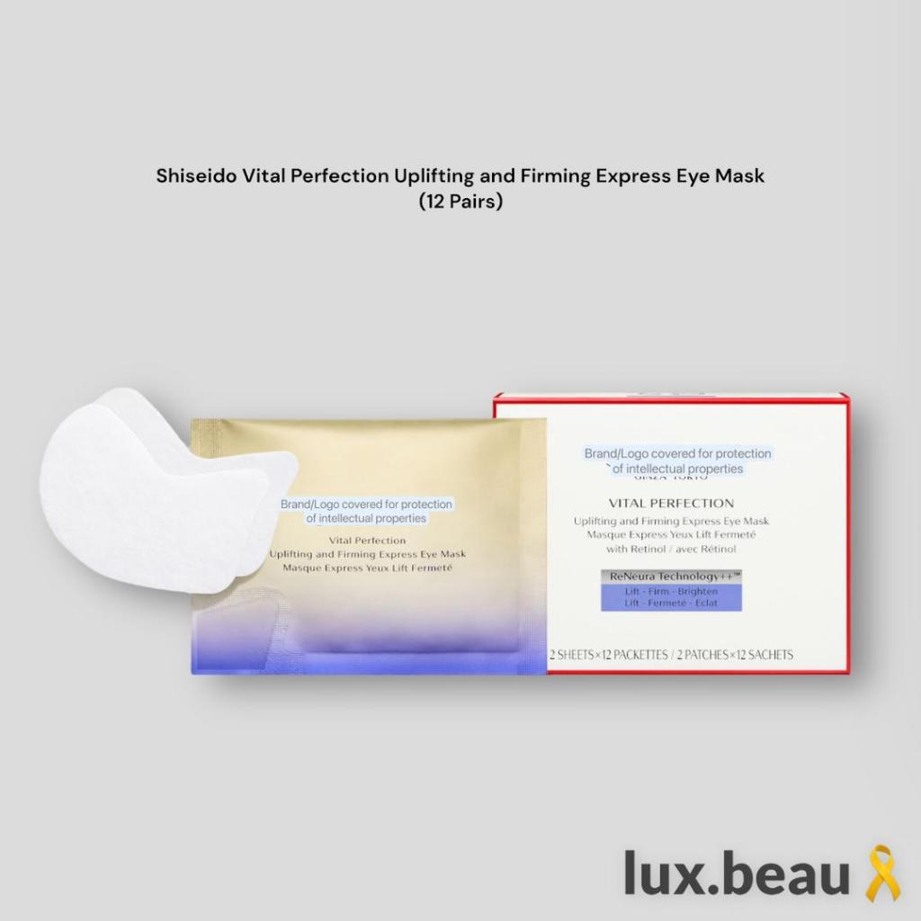 Lux.beau - Vital Perfection Uplifting and Firming Express Eye Mask (12 ...