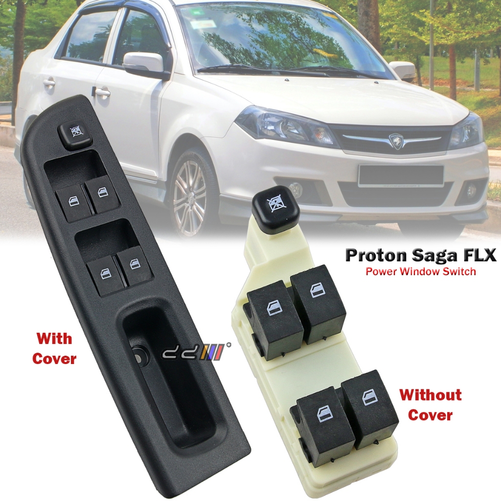Proton Saga FLX 2011-2016 สวิตช์หลัก สวิตช์หน้าต่างไฟฟ้า | Shopee Thailand