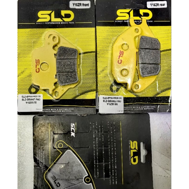 Sck RACING - SLD YAMAHA Y15 Y15ZR ผ้าเบรคหน้าหลัง LC5S LC135 5 SPEED ...