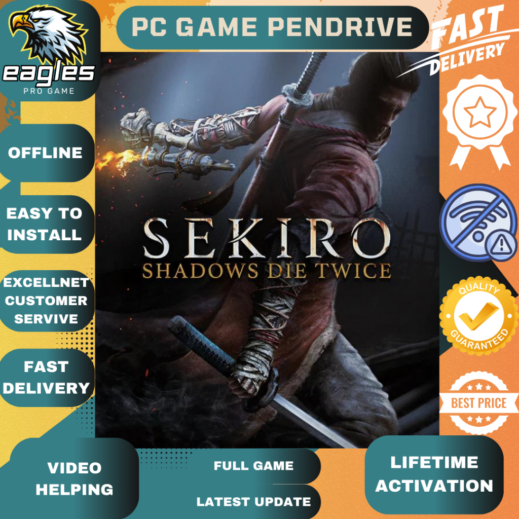 [เกมพีซี] Sekiro Shadows Die Twice GOTY Edition (v1.06 + DLC ทั้งหมด) [Pendrive 32 GB] | Shopee ...
