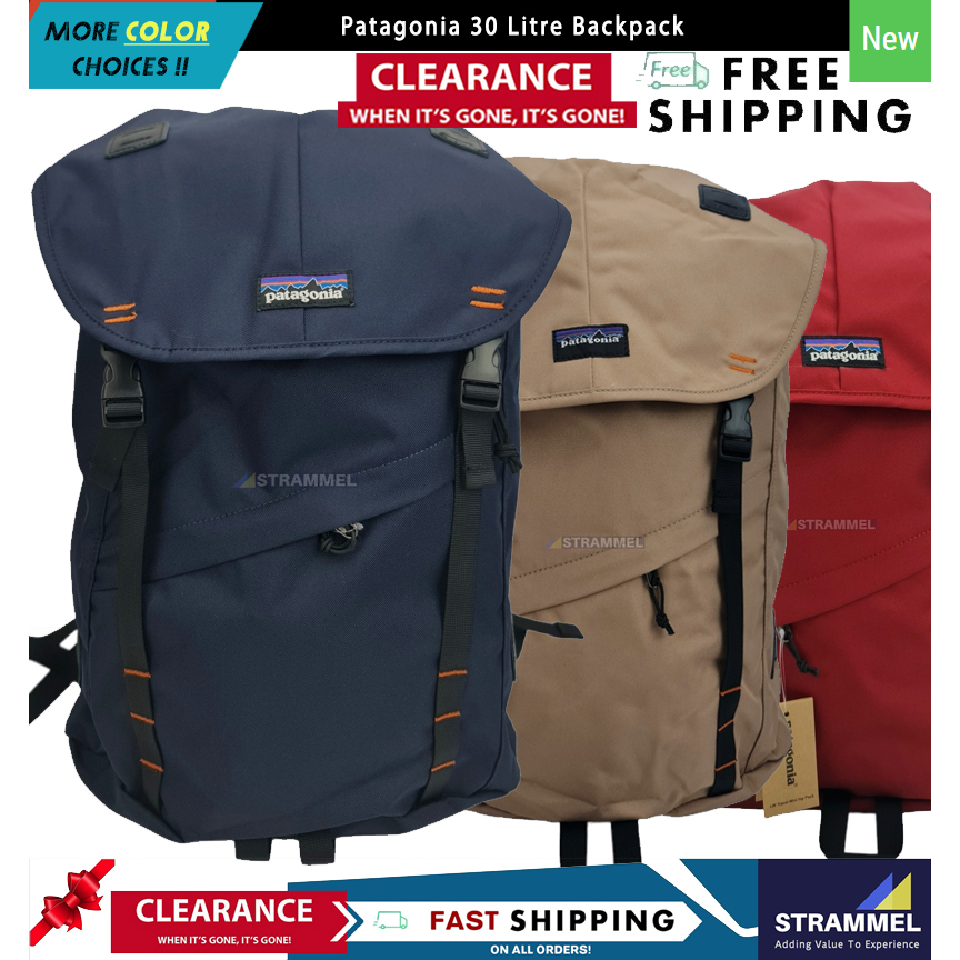 Patagonia 30 Litre กระเป๋าเป้สะพายหลังเหมาะกับแล็ปท็อปขนาด 15 นิ้ว ...
