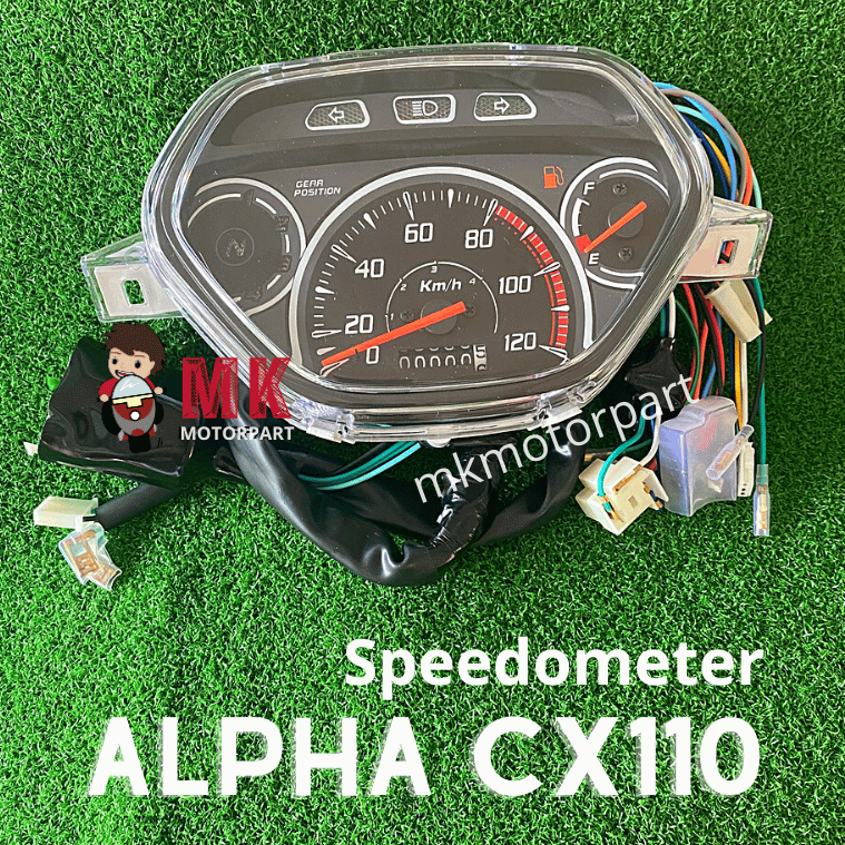 เครื่องวัดความเร็ว สําหรับ Honda Wave Alpha CX110 Meter Assy Wave110 CX ...