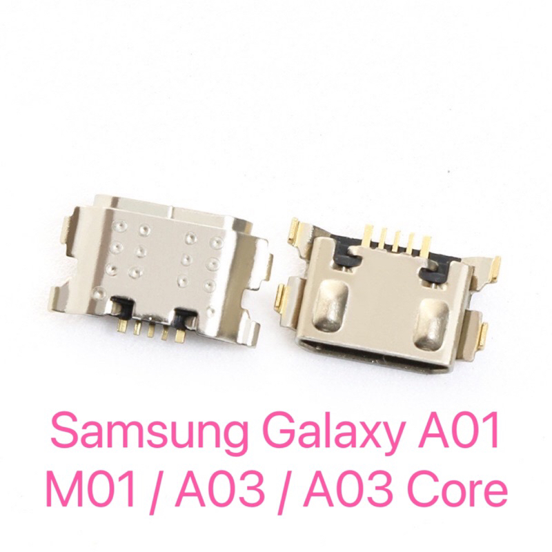 1-10pcs ปลั๊ก USB ชาร์จ Charger Pin พอร์ตสําหรับ Samsung Galaxy A01 M01 A03 / A03 Core ชาร์จ ...