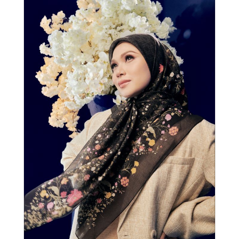Shawlpublika SP MONOFLORA/BOLLYWOOD BAWAL COTTON VOILE (ฟรีเข็มกลัด ...
