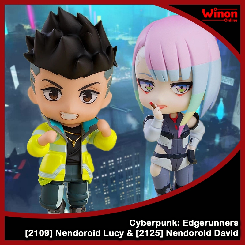 [2109] Nendoroid Lucy & [2125] Nendoroid David Cyberpunk: Edgerunners ...