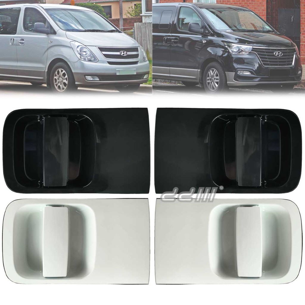 Hyundai Grand Starex H1 2007-2021 ประตูบานเลื่อนด้านนอกมือจับ (สีดํา ...