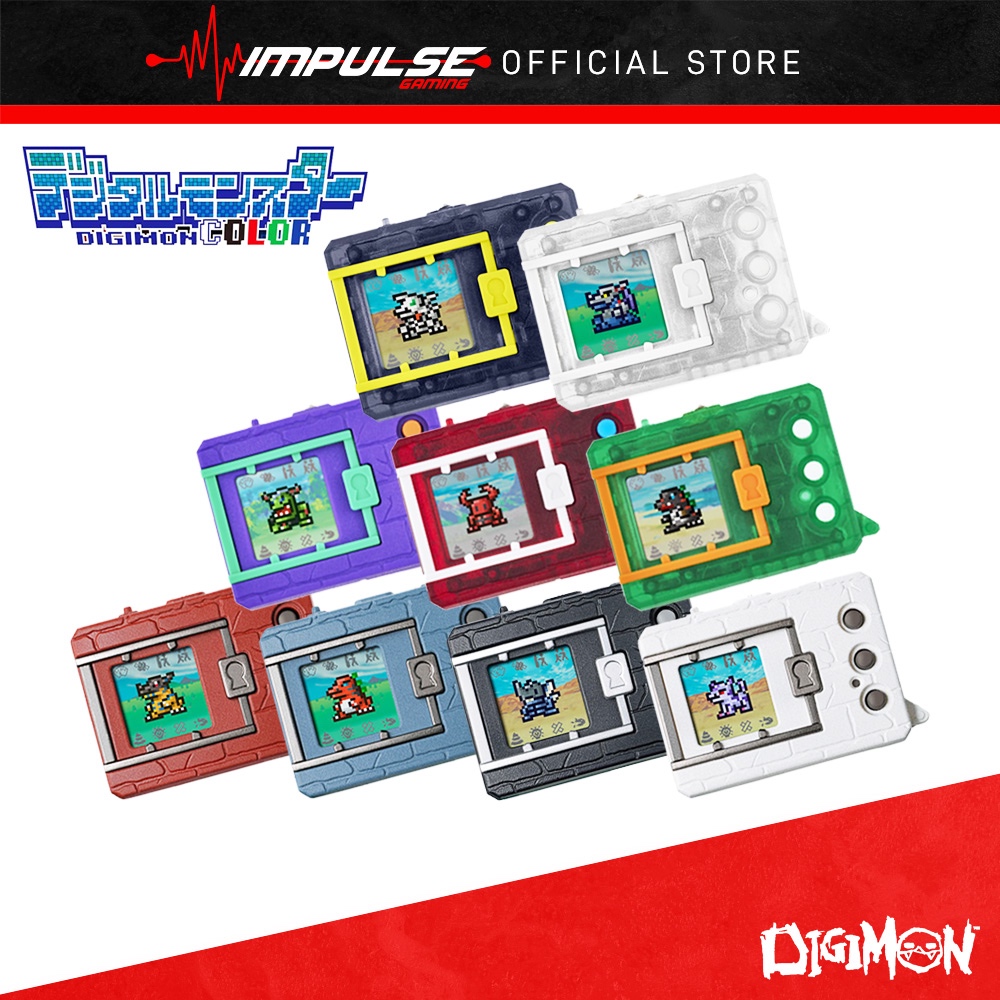 Bandai Digimon Digivice Digital Monster Color Vpet V-Pet Version 1, 2 ...