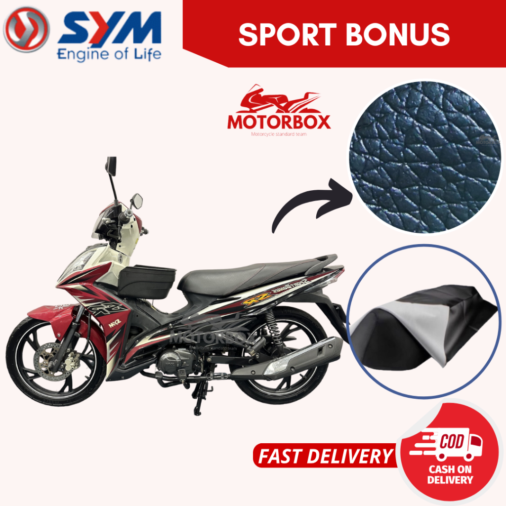 Sym SEAT COVER SPORT BONUS 110 SR - SPORTBONUS Seating REPLACEMENT หนัง ...