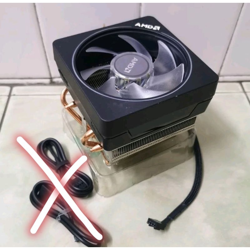 ใหม่Intel / AMD Wraith Prism Ryzen AM4 AM5 CPU cooler / พัดลม CPU ARGB ...