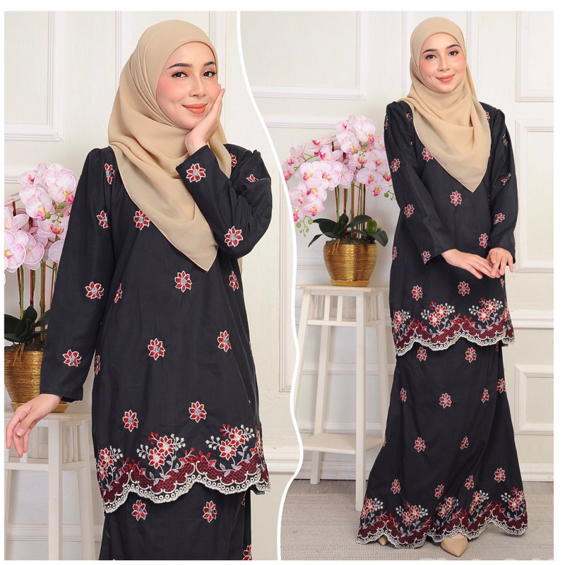 Baju kurung moden / Baju raya 2024 / Baju kurung Exclusive | Shopee ...