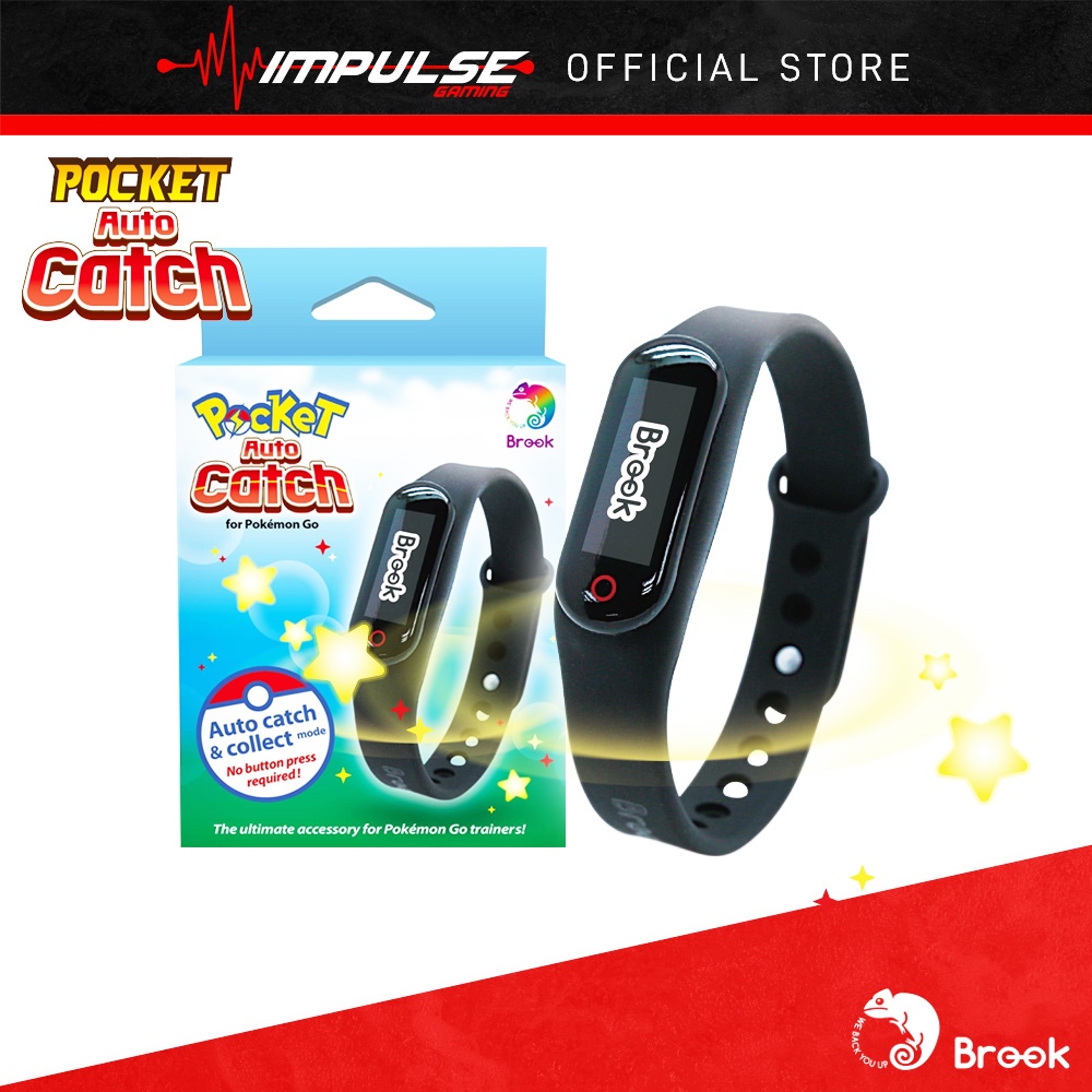 Brook Pocket Auto Catch Plus - สีดํา/เหลือง (สําหรับเกมโปเกมอน ...