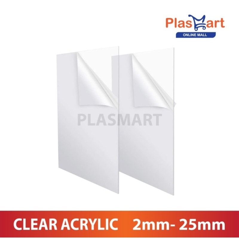 A4 Size Clear Acrylic ( 210mm x 297mm ) จาก 2mm - 5mm | Shopee Thailand