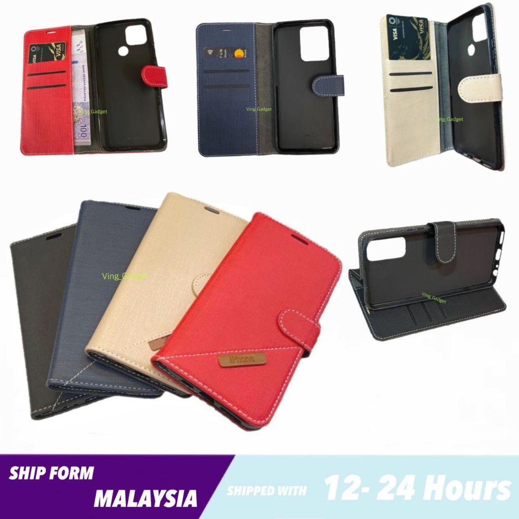 Realme NOTE 50 / NARZO 50I FLIP BAG พร ้ อมที ่ ใส ่ บัตร | Shopee Thailand