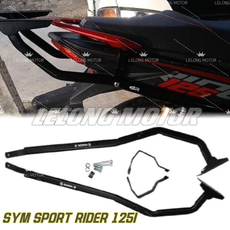 SYM SPORT RIDER 125I MONTRACK HEAVY DUTY NORMAL TOP BOX RACK | Shopee ...