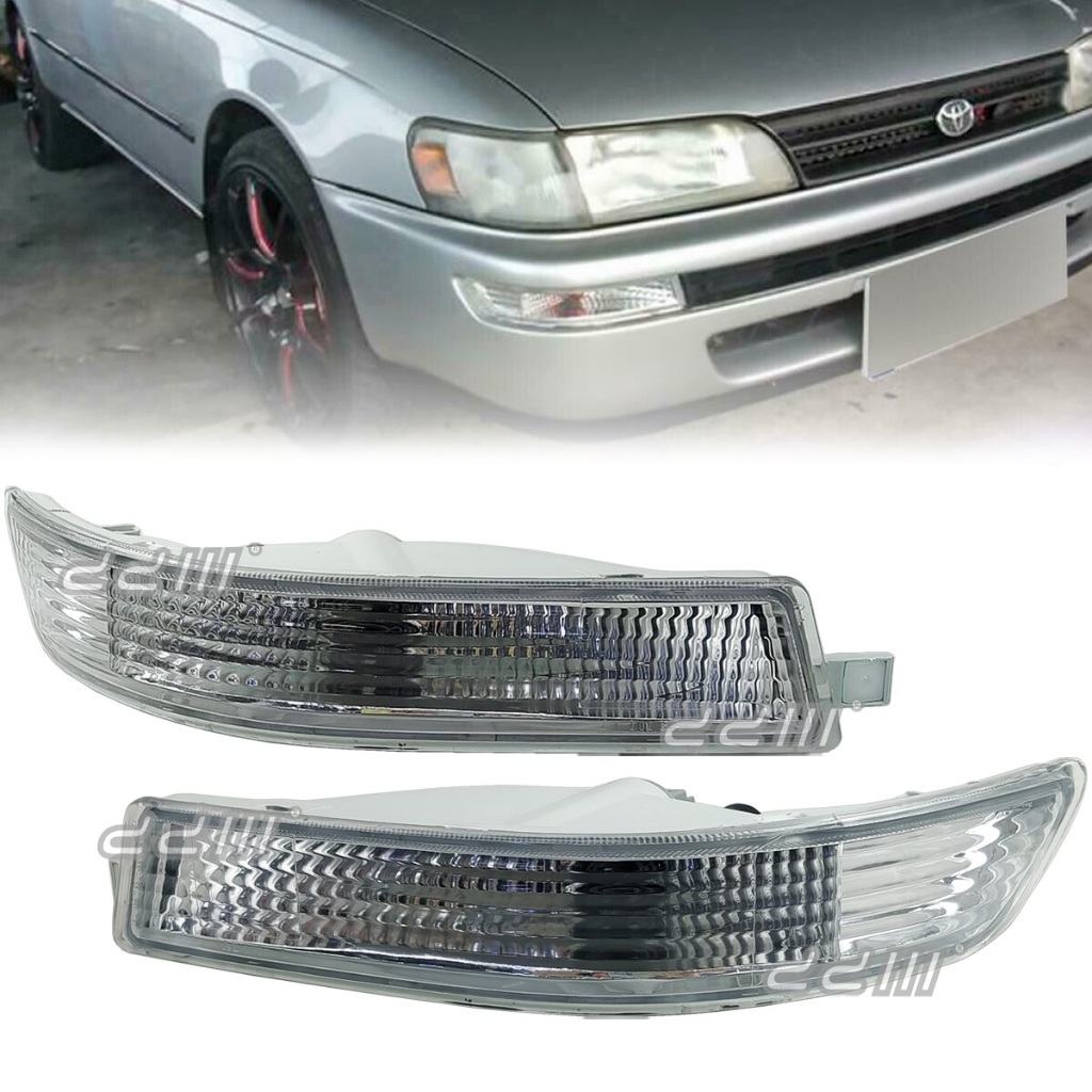 (แบบยาว)Toyota Corolla SEG AE100 AE101 1992-993 กันชนสัญญาณโคมไฟไฟ ...