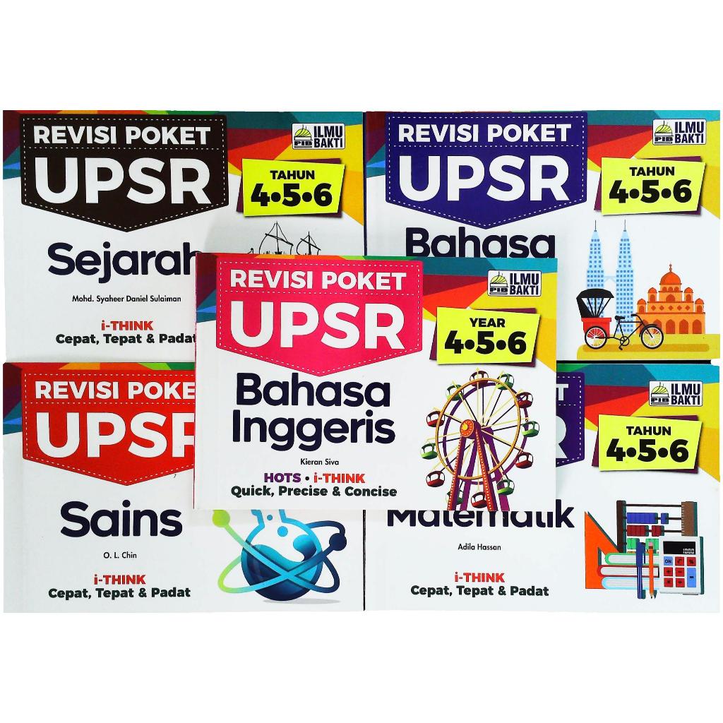 Upsr Pocket Revision ปี 4, 5, 6 Ilmu Bakti Pocket Revision สําหรับ ...