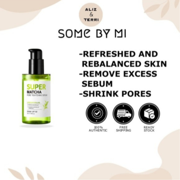 Clearance SomeByMi Super Matcha Pore Tightening Serum 50ml | Shopee ...
