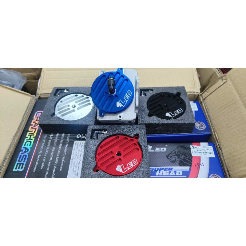 LEO Racing Cover Head LC Pnp Wave 4v(CNC) | Shopee Thailand