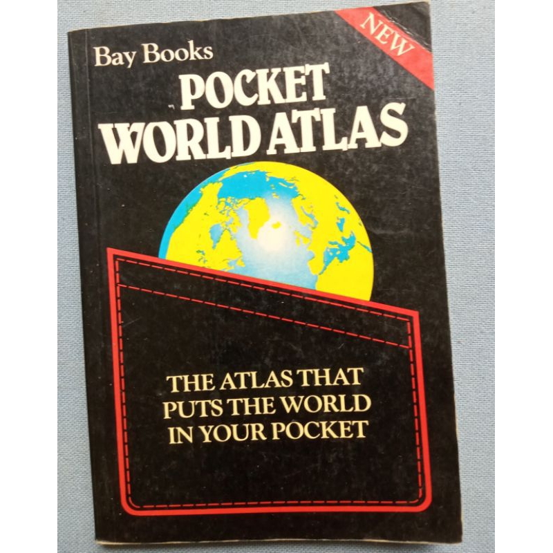 Preloved POCKET WORLD ATLAS หนังสือเบย์ | Shopee Thailand