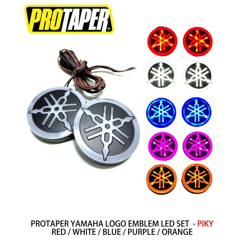 Yamaha LOGO LED EMBLEM SET (2 ชิ้น) | Shopee Thailand