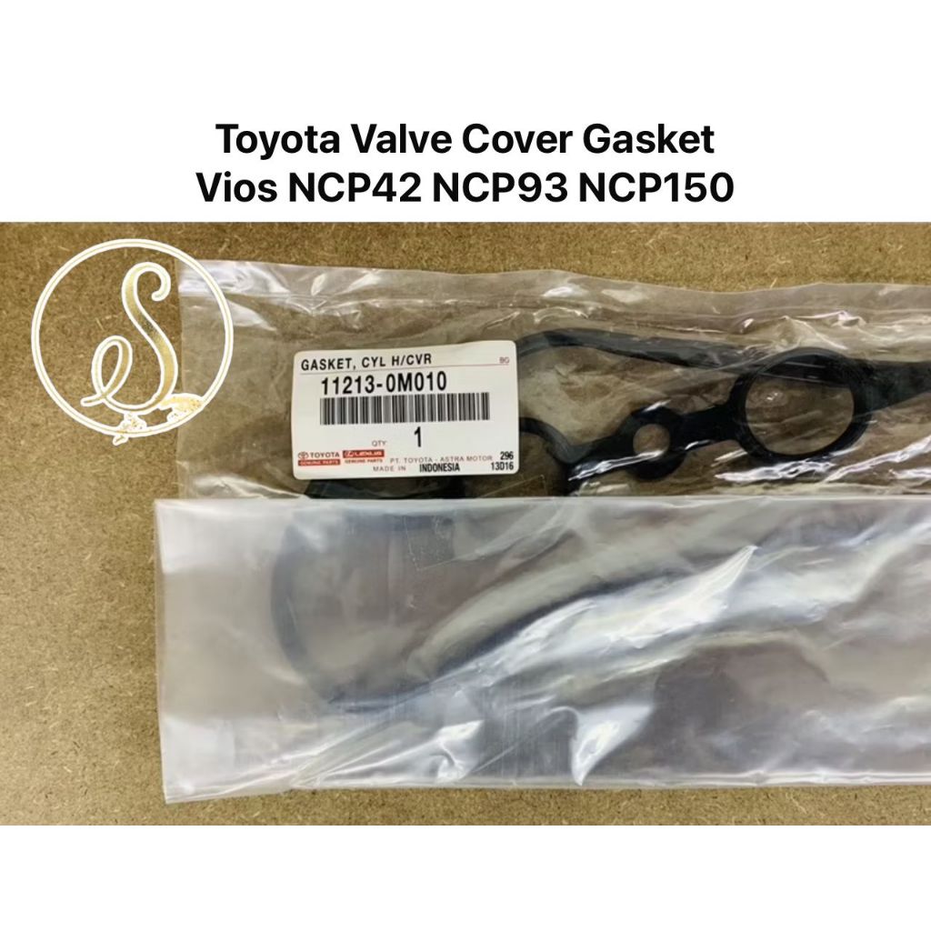 Toyota VIOS NCP42 NCP93 NCP150 CYLINDER HEAD ฝาปิดวาล์ว GASKET พร้อมซีล ...