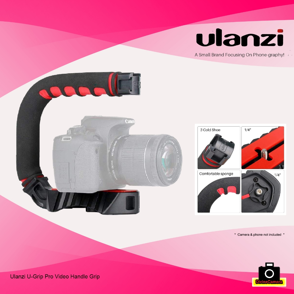 Ulanzi U-Grip Pro ด้ามจับวิดีโอ | Shopee Thailand