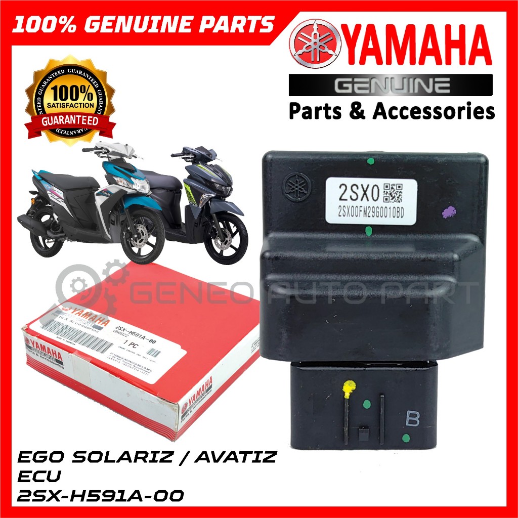 Yamaha EGO SOLARIZ EGO AVANTIZ ECU หน่วยควบคุมเครื่องยนต์ [2SX-H591A-00 ...