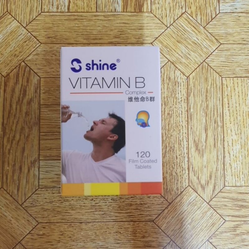 Shine B-Complex Film-Coated Tablets 120s (วันหมดอายุ:12/2024) | Shopee ...
